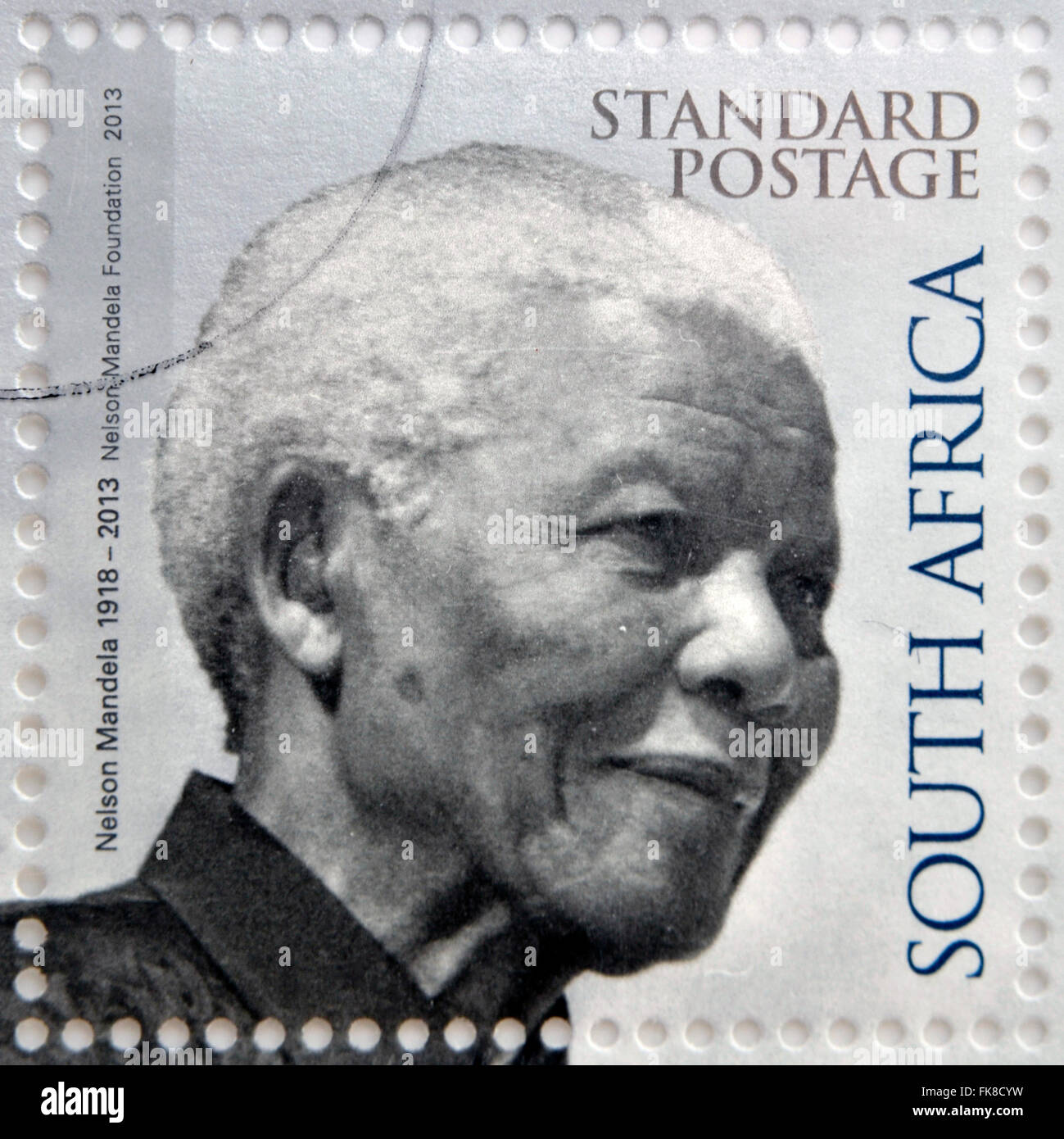Nelson mandela smiling hi-res stock photography and images - Alamy