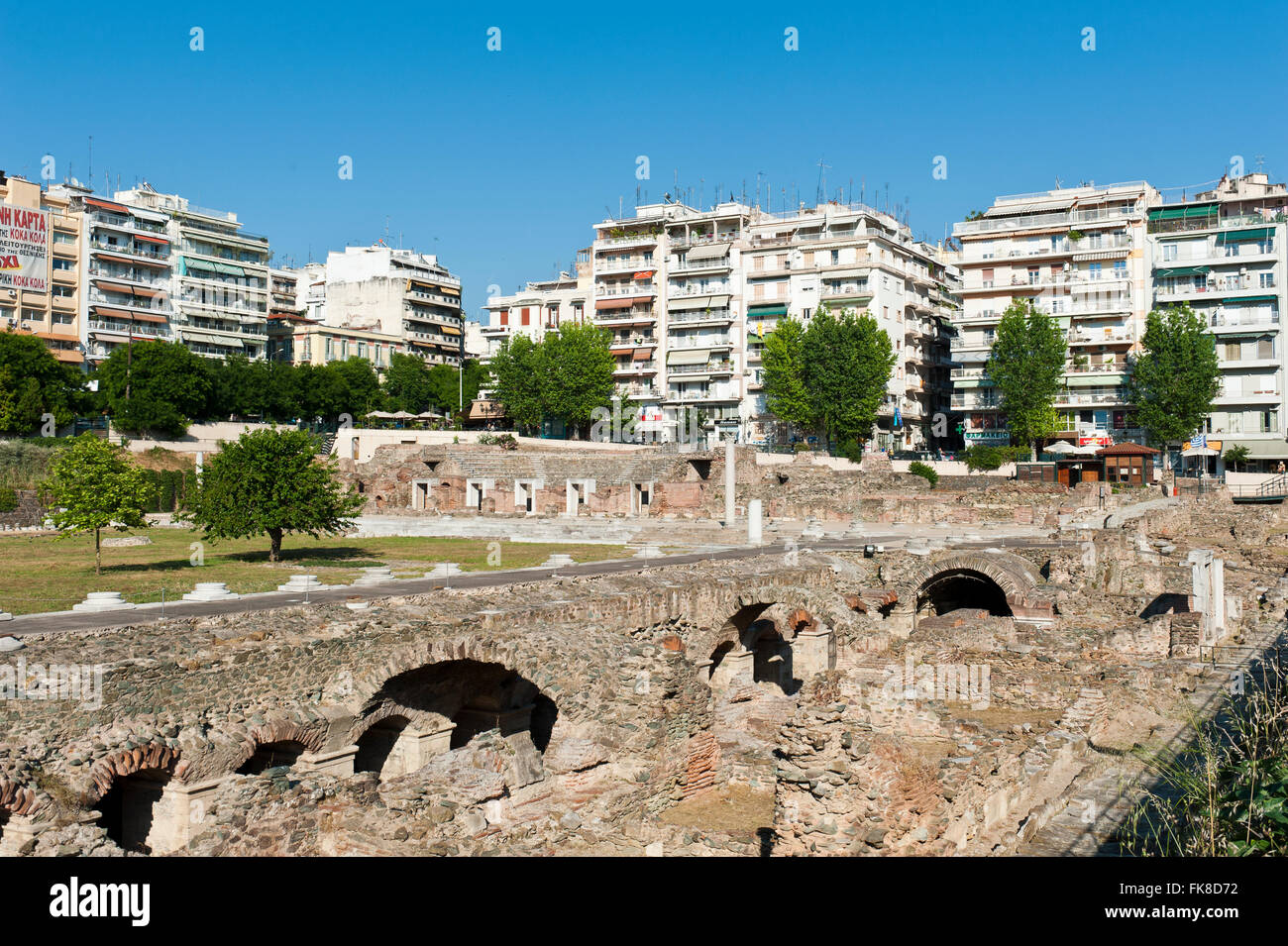 Ancient agora thessaloniki hi-res stock photography and images - Alamy