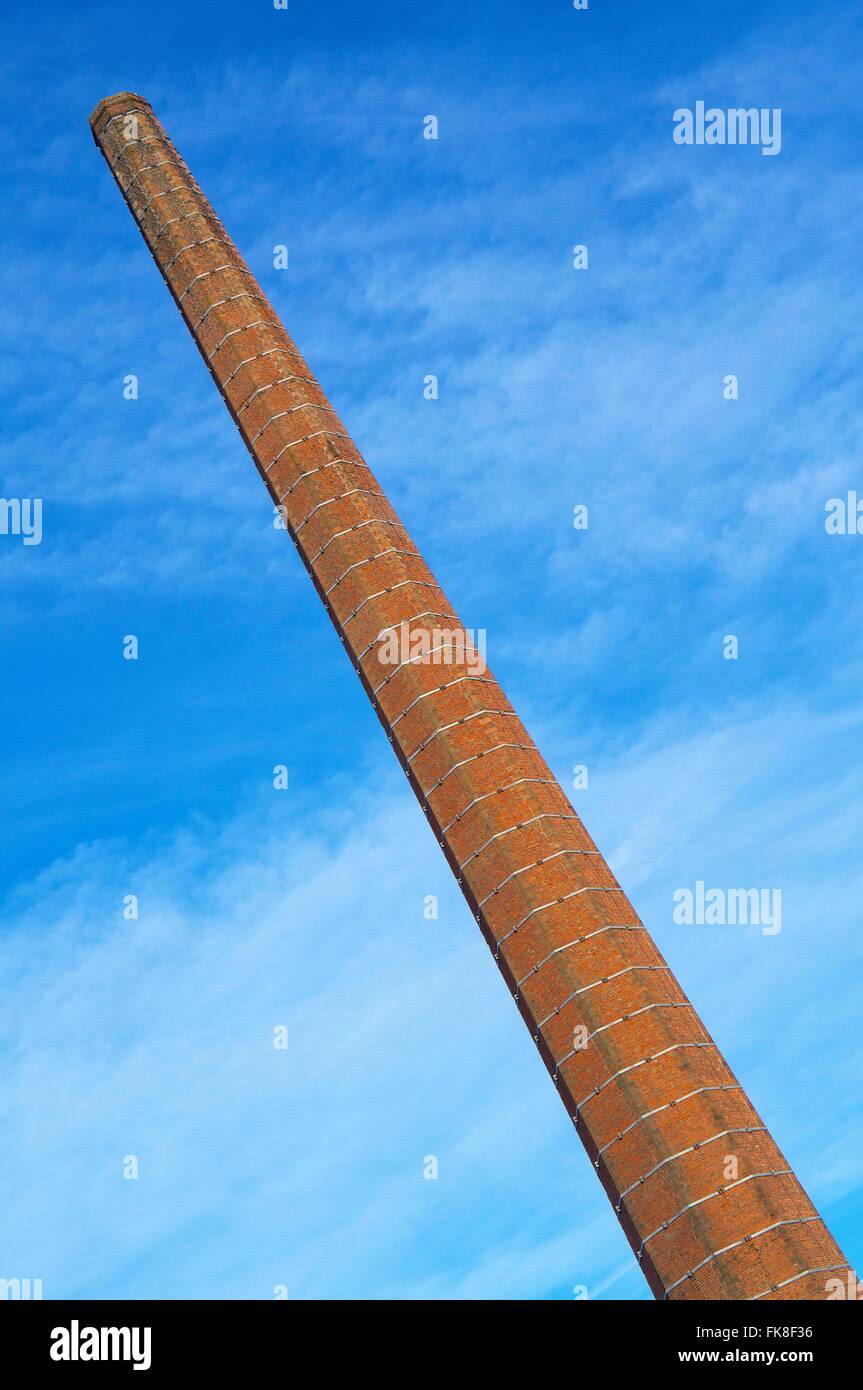 Dixon's Chimney. 290 feet tall former textile mill chimney stack ...