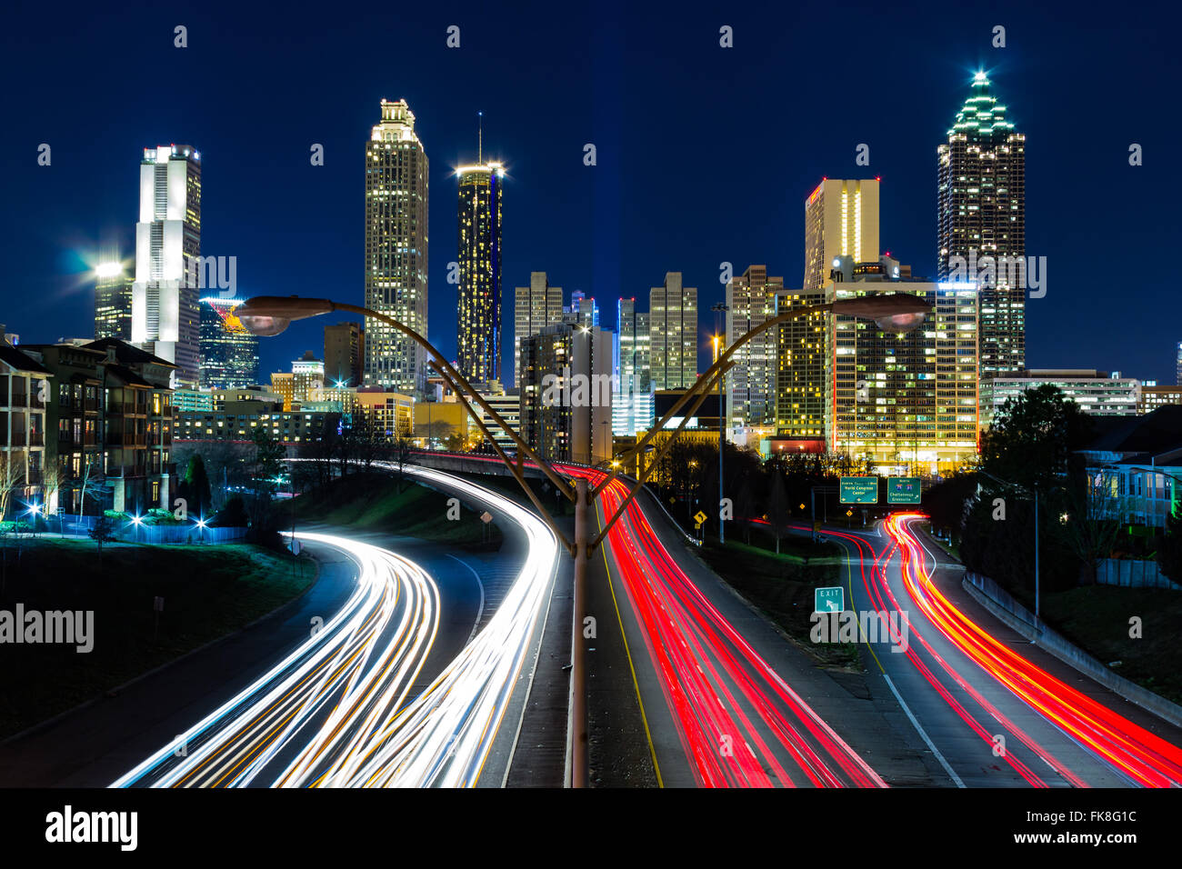 Jackson street bridge atlanta hi-res stock photography and images - Alamy