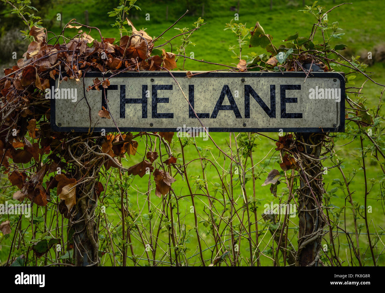 Rural road sign uk hi-res stock photography and images - Alamy