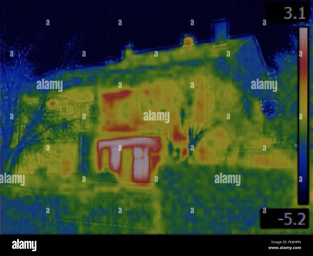Thermogram house hi-res stock photography and images - Alamy