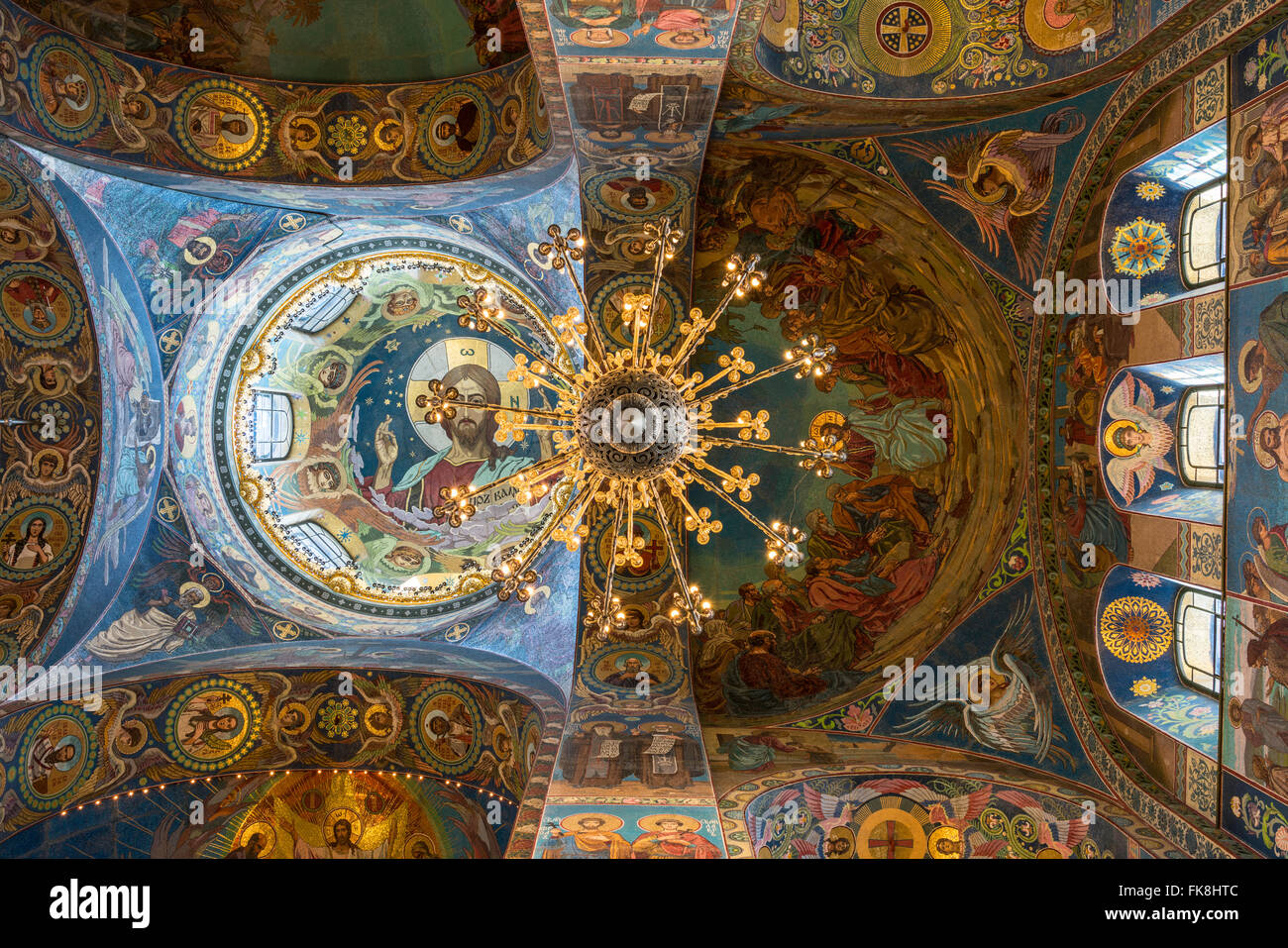 Church on spilled blood interior hi-res stock photography and images ...