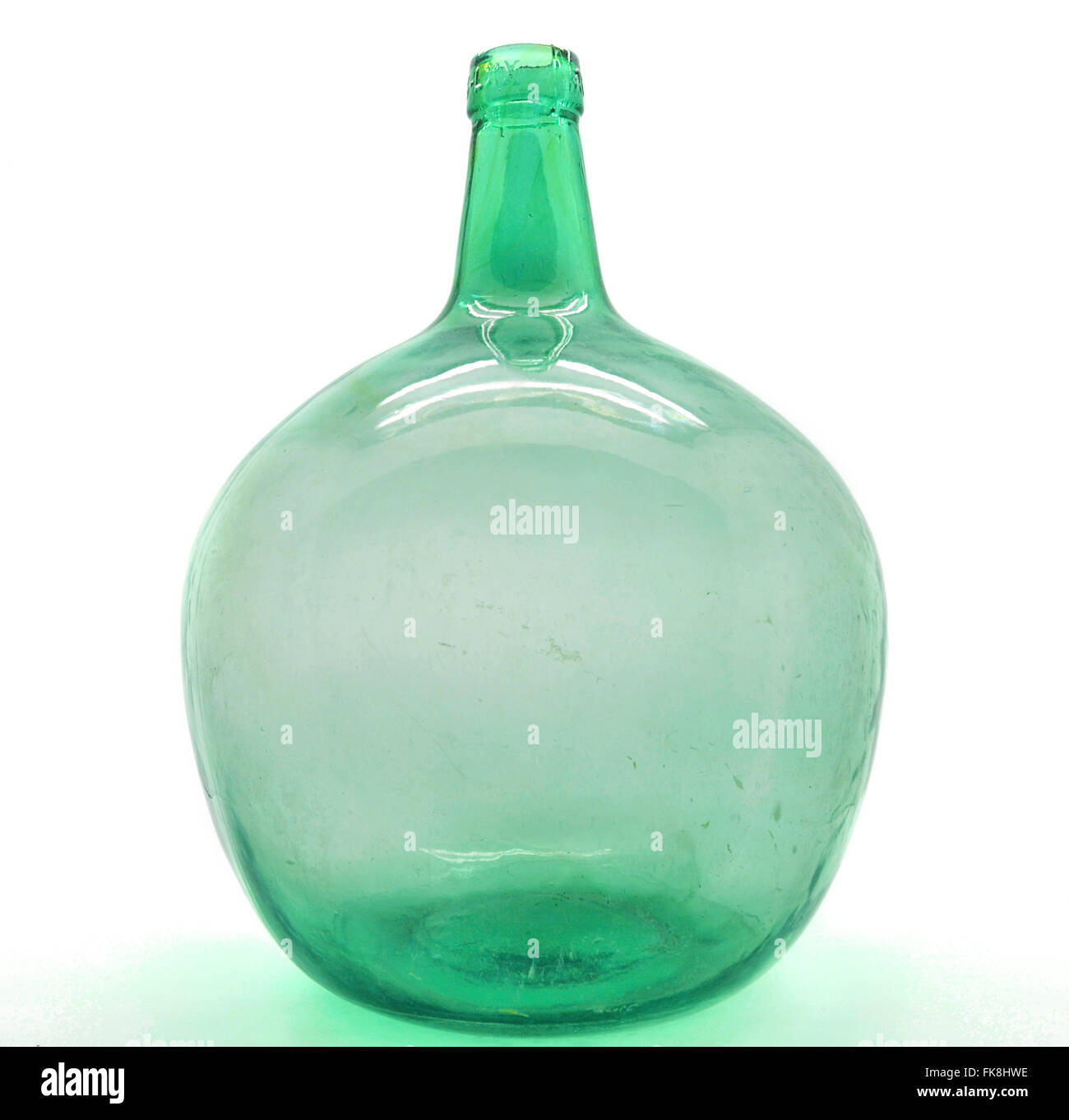Demijohn isolated on white background Stock Photo - Alamy