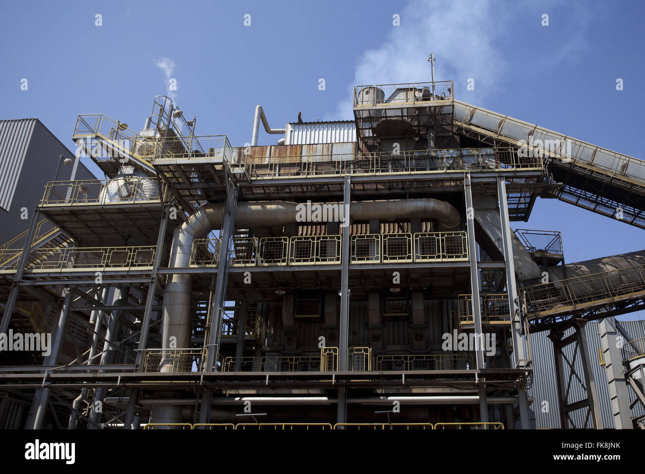 Plant power cogeneration in cooperative Stock Photo - Alamy