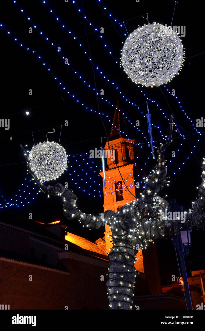 Lights in town hi-res stock photography and images - Alamy