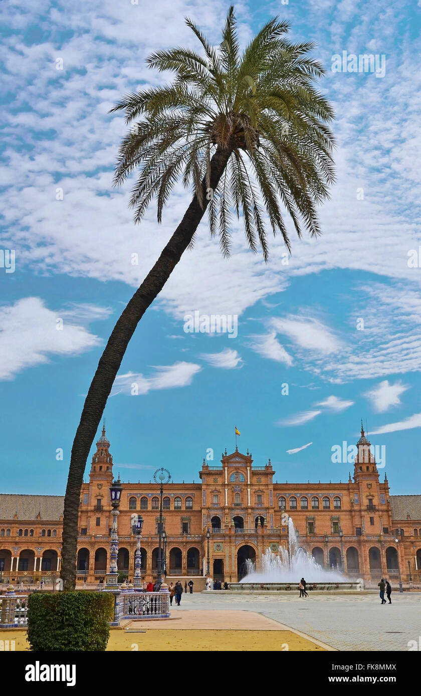 Famous monument in sevilla hi-res stock photography and images - Alamy