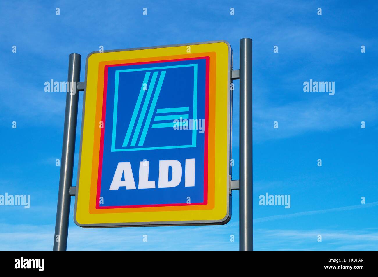 Aldi logo hi-res stock photography and images - Alamy