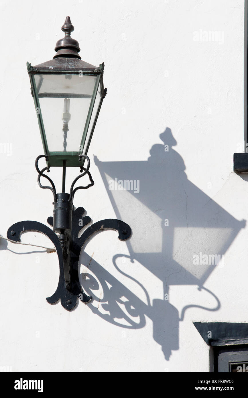 Old lantern and shadow Stock Photo - Alamy