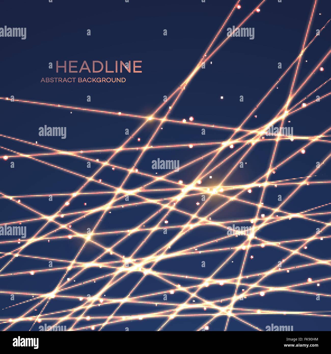 Abstract lighting glow background. Vector illustration Stock Vector ...