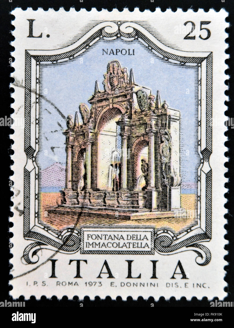 Naples stamp hi-res stock photography and images - Alamy