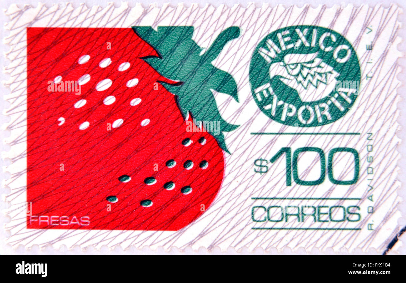 Mexican postage stamp mexico stamp hi-res stock photography and images ...