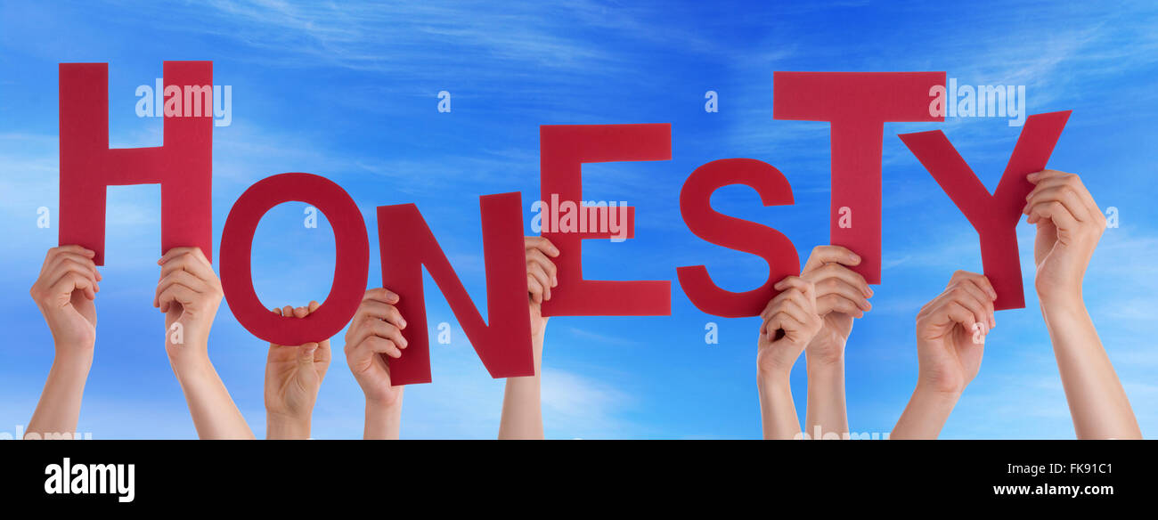 Honesty people group hands hi-res stock photography and images - Alamy