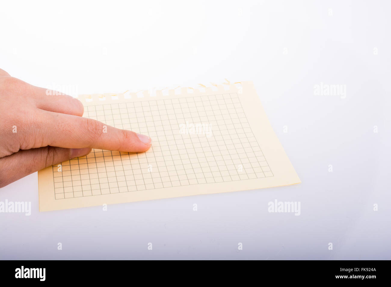 Checked paper hi-res stock photography and images - Alamy