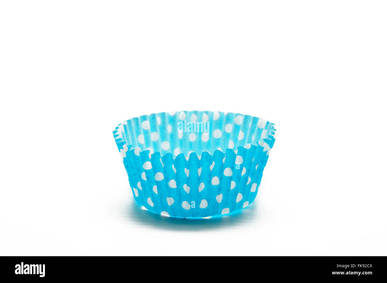 Paper case blue for cupcakes Stock Photo - Alamy