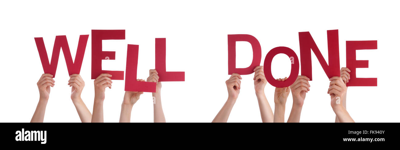 Well done hi-res stock photography and images - Alamy