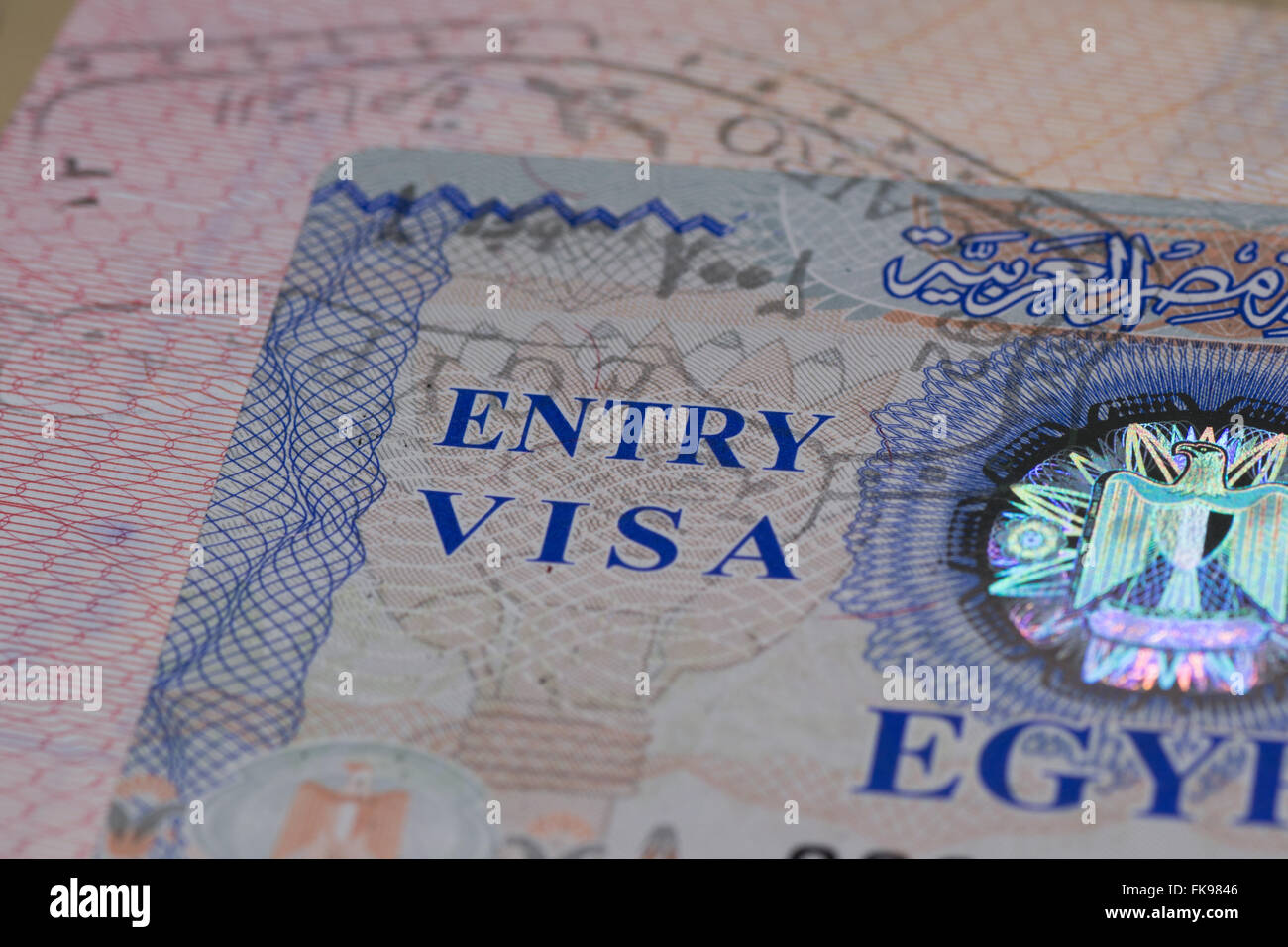 Us visa rubber stamp hi-res stock photography and images - Alamy