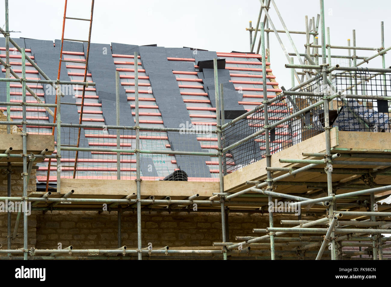 New House Construction in Kingsmere, Bicester, Oxfordshire, England ...