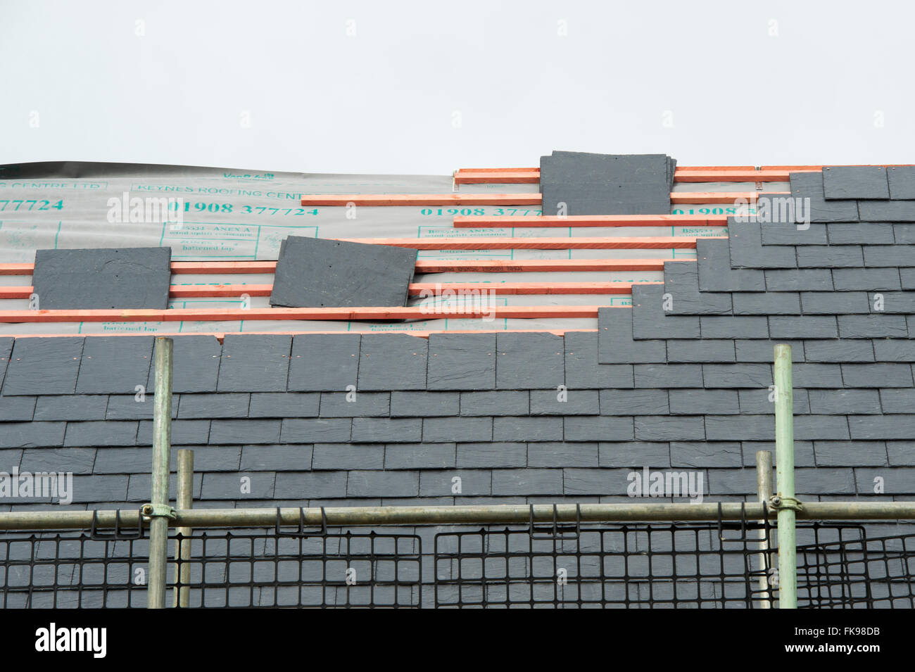 New House Construction in Kingsmere, Bicester, Oxfordshire, England ...