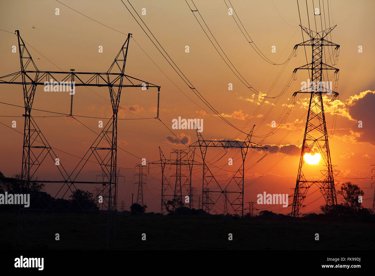 Transmission line brazil hi-res stock photography and images - Alamy