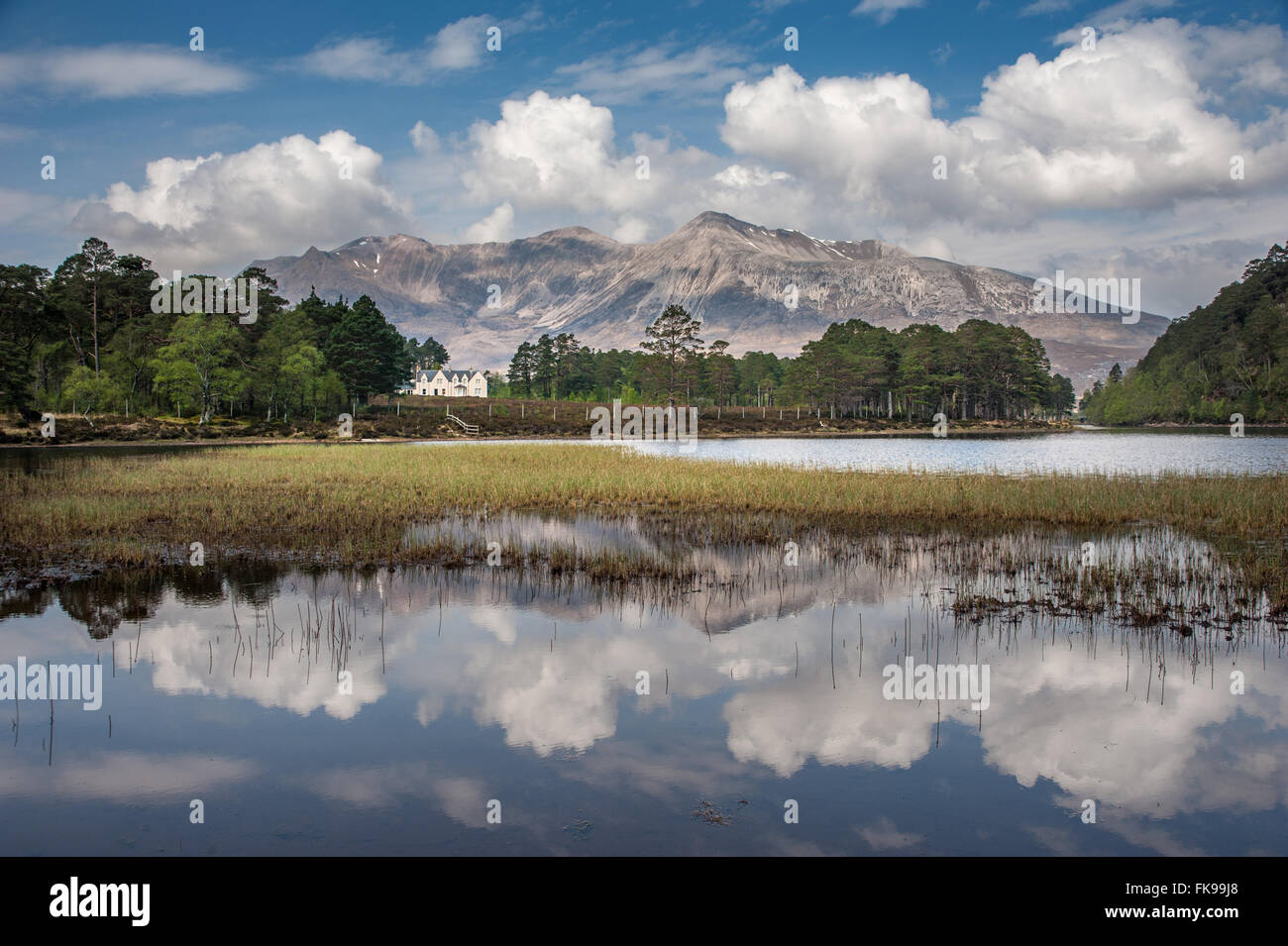 Beinn Eighe Reflections Stock Photo - Alamy