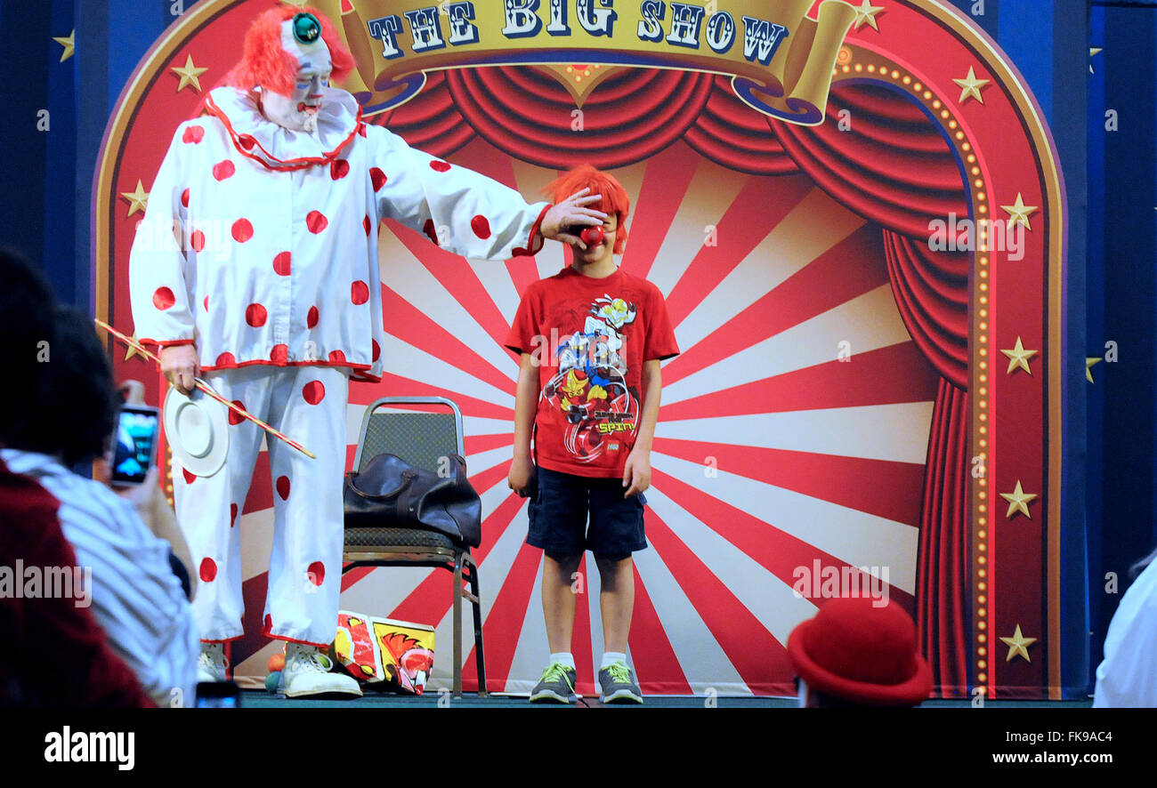 International clown convention hi-res stock photography and images - Alamy