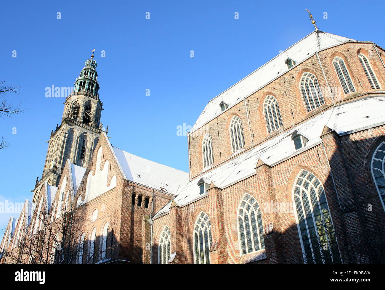 Martinikerk & Martinitoren - Medieval Martini church and tower in the ...