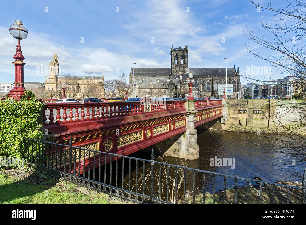 Abbey bridge paisley hi-res stock photography and images - Alamy