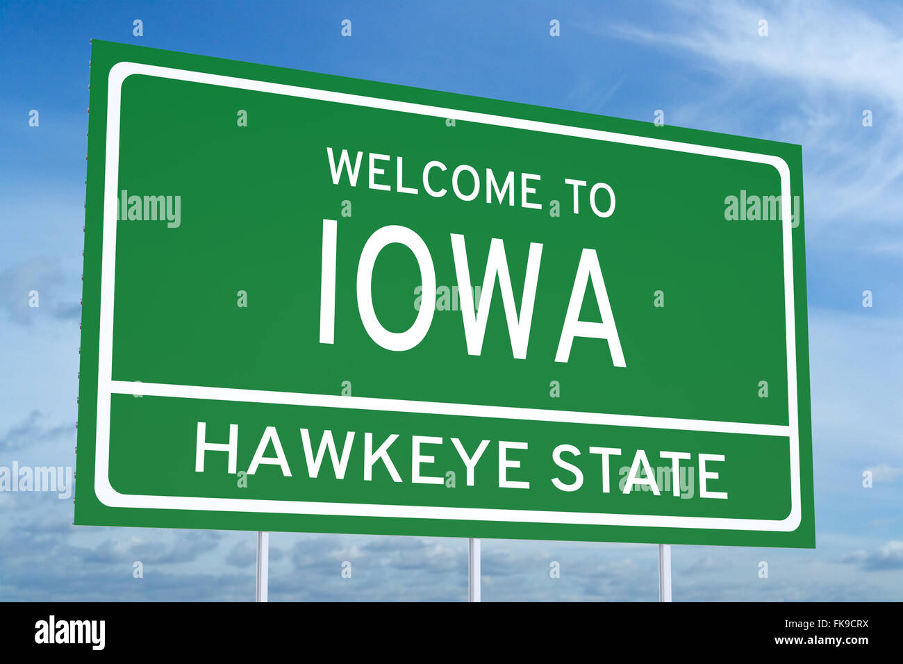 Welcome to iowa sign hi-res stock photography and images - Alamy