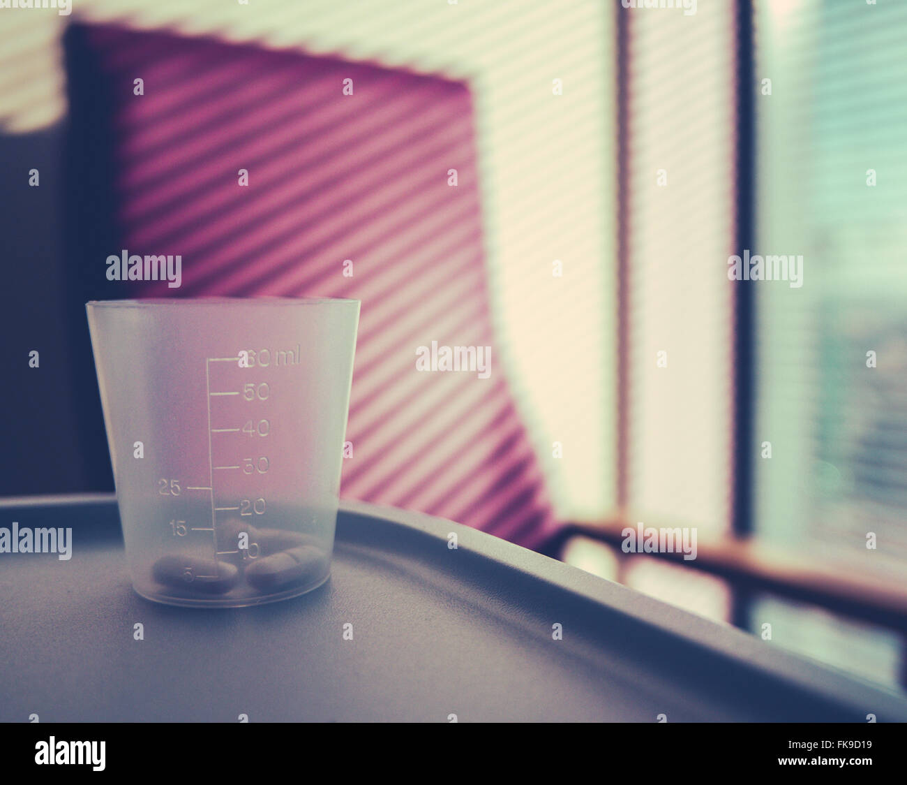 Medication In A Hospital Room Stock Photo - Alamy