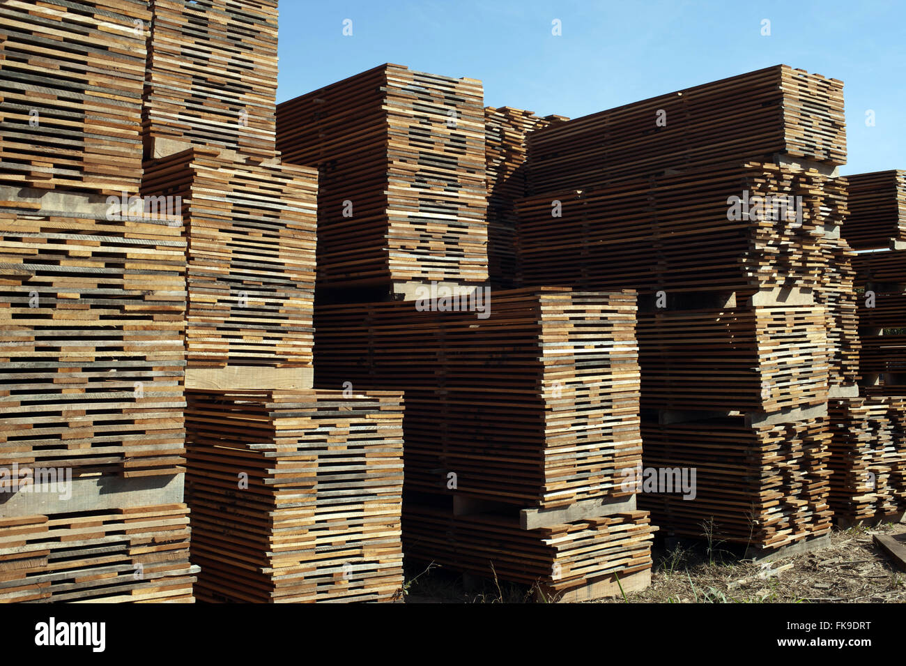 Timber slats hi-res stock photography and images - Alamy