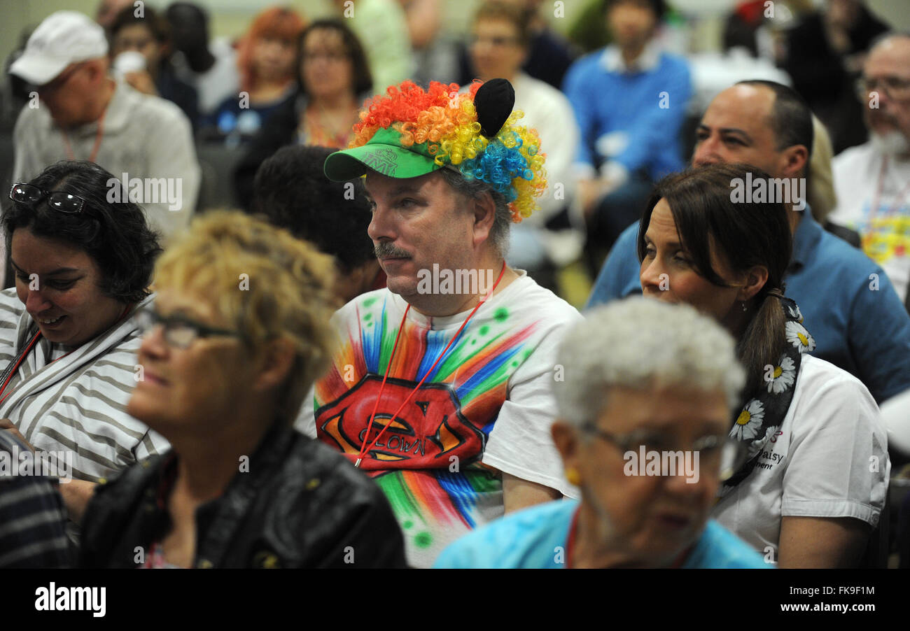 World clown convention hi-res stock photography and images - Alamy
