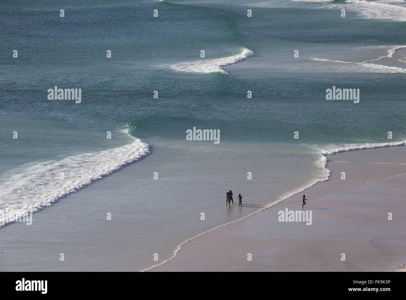 Large Bathers on the Beach Stock Photo - Alamy