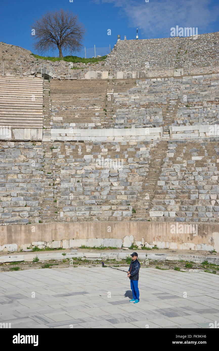 Chinese tourists visit the ancient Greek and Roman periods city of ...
