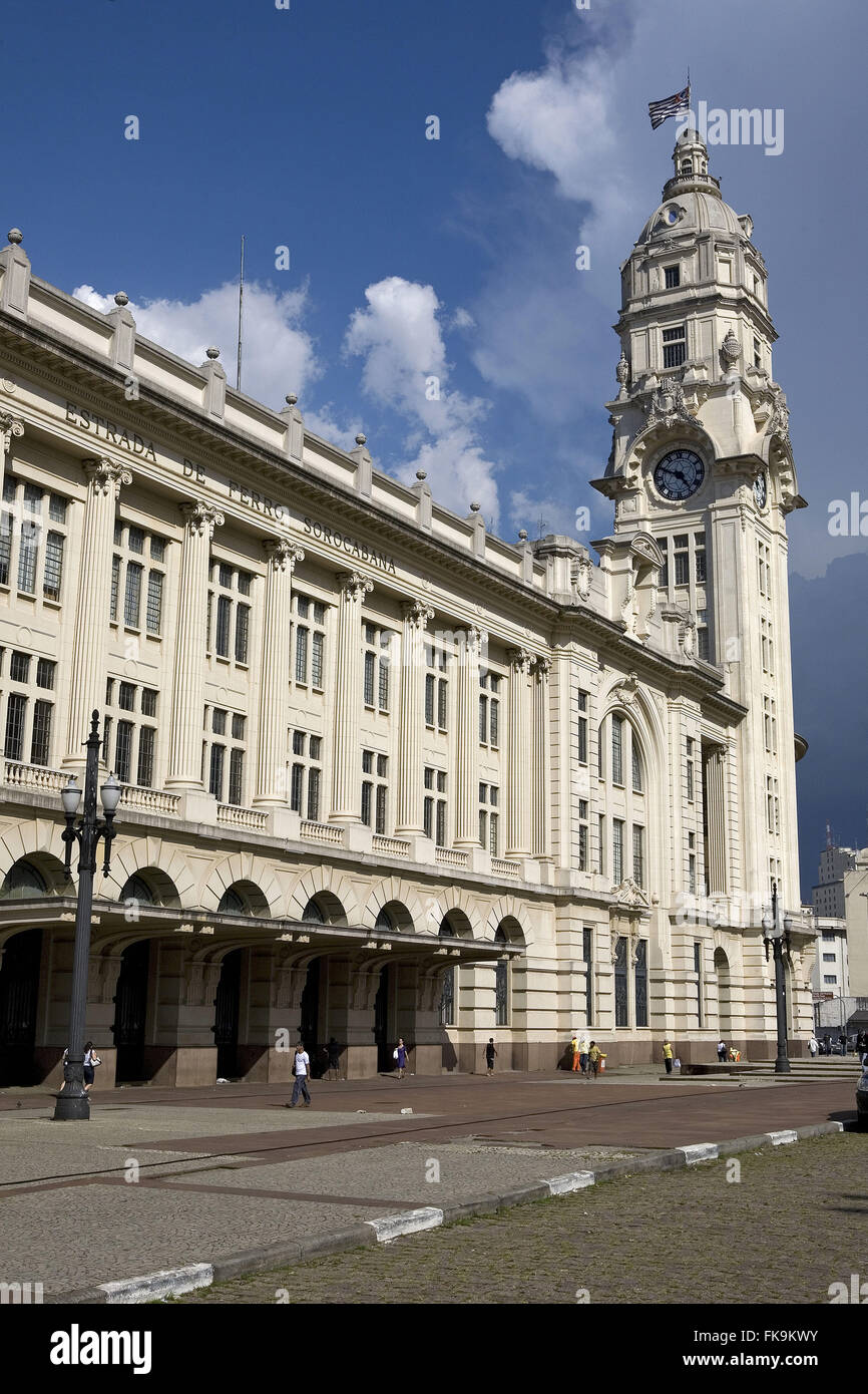 Julio Prestes Cultural Center in the Julio Prestes railway - houses the ...