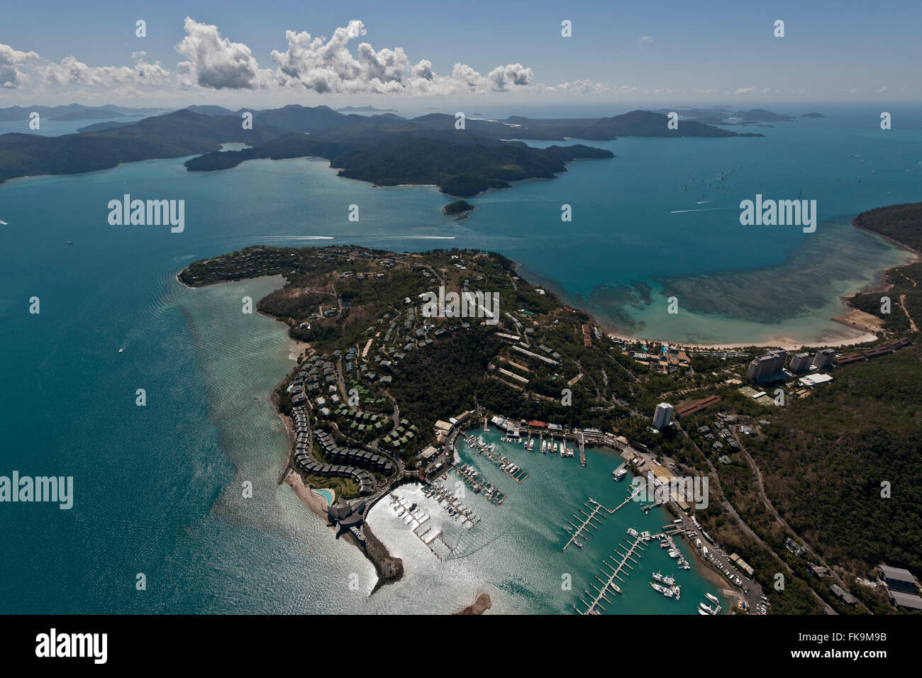 Hamilton island aerial hi-res stock photography and images - Alamy