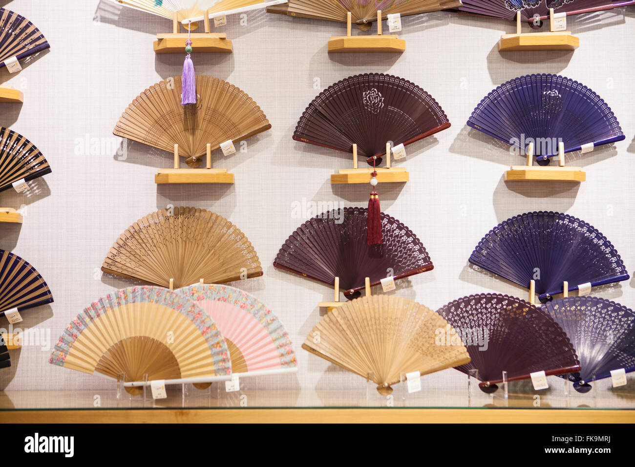 fan shop in an alley or lane off Taikang Road, Shanghai, China Stock ...