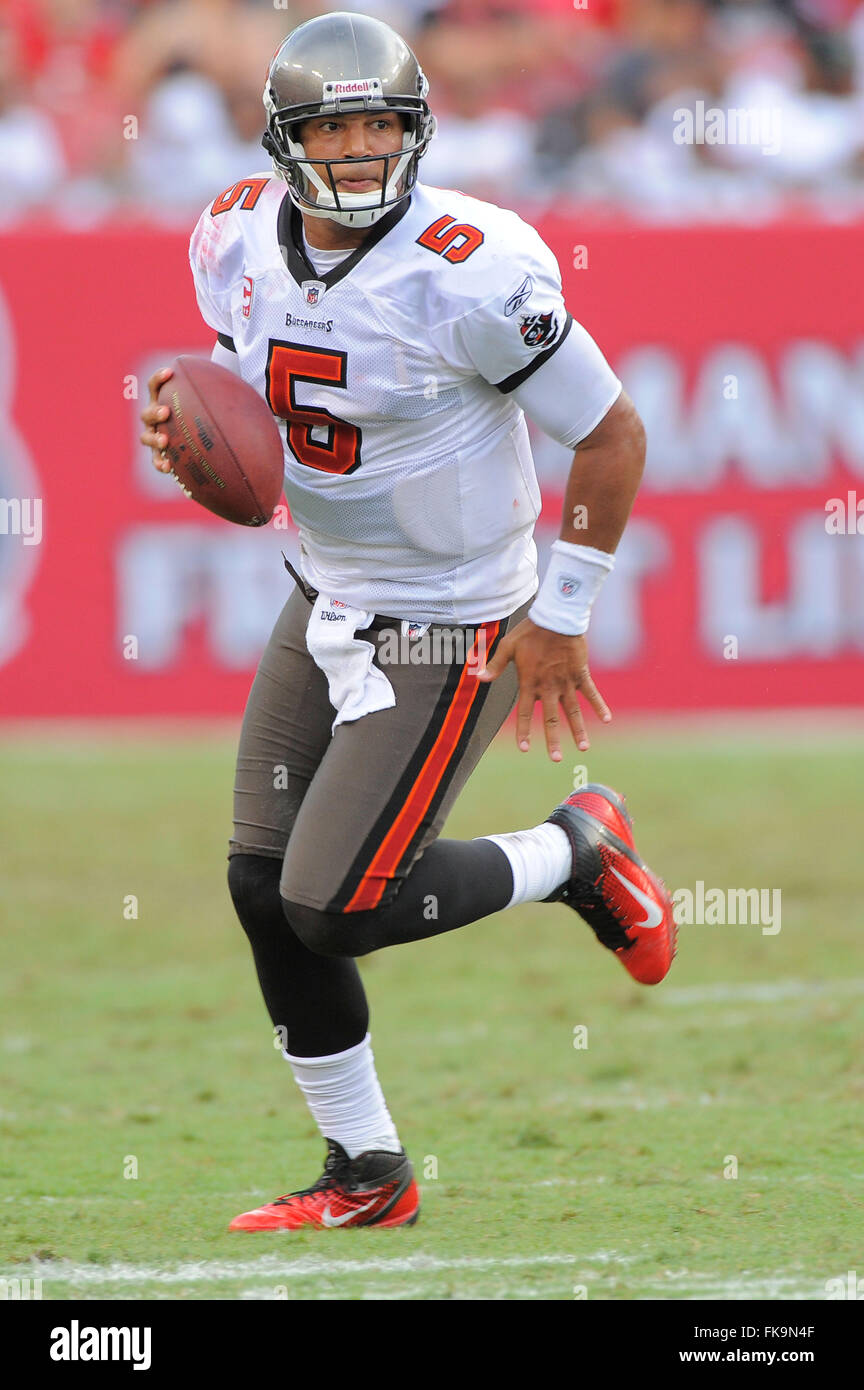 Tampa, FL, USA. 25th Sep, 2011. Tampa Bay Buccaneers quarterback Josh ...