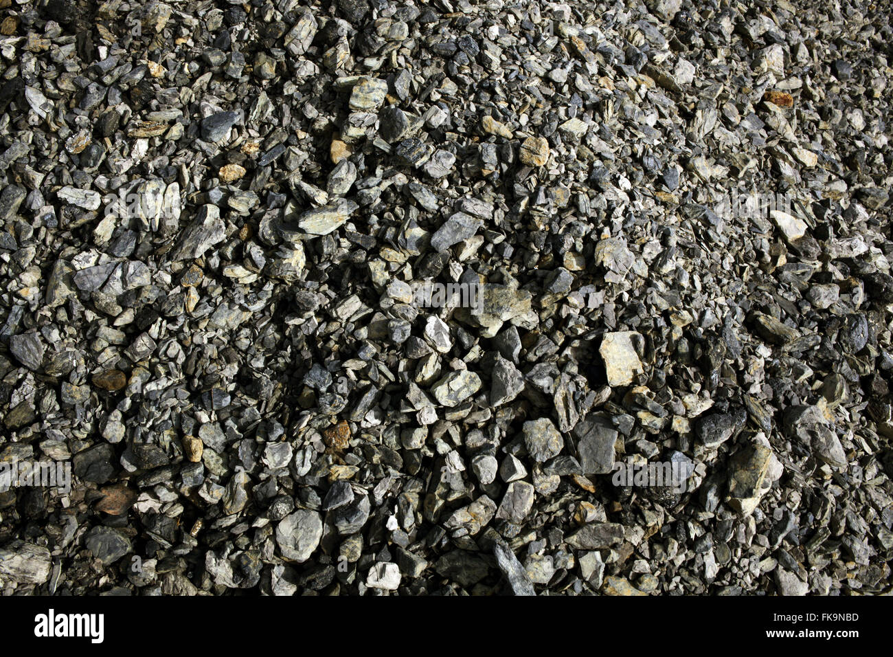 Detail of reject coal mining season in the city of Forquilhinha Stock ...
