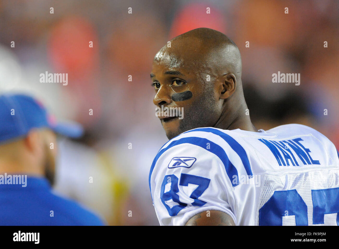 Tampa, Fla, USA. 3rd Oct, 2011. Indianapolis Colts wide receiver Reggie ...