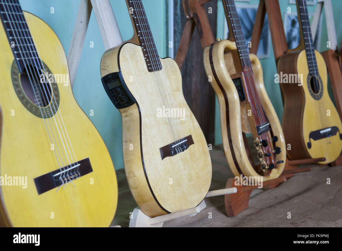 OELA - Luthier Workshop School of Amazonia Stock Photo - Alamy