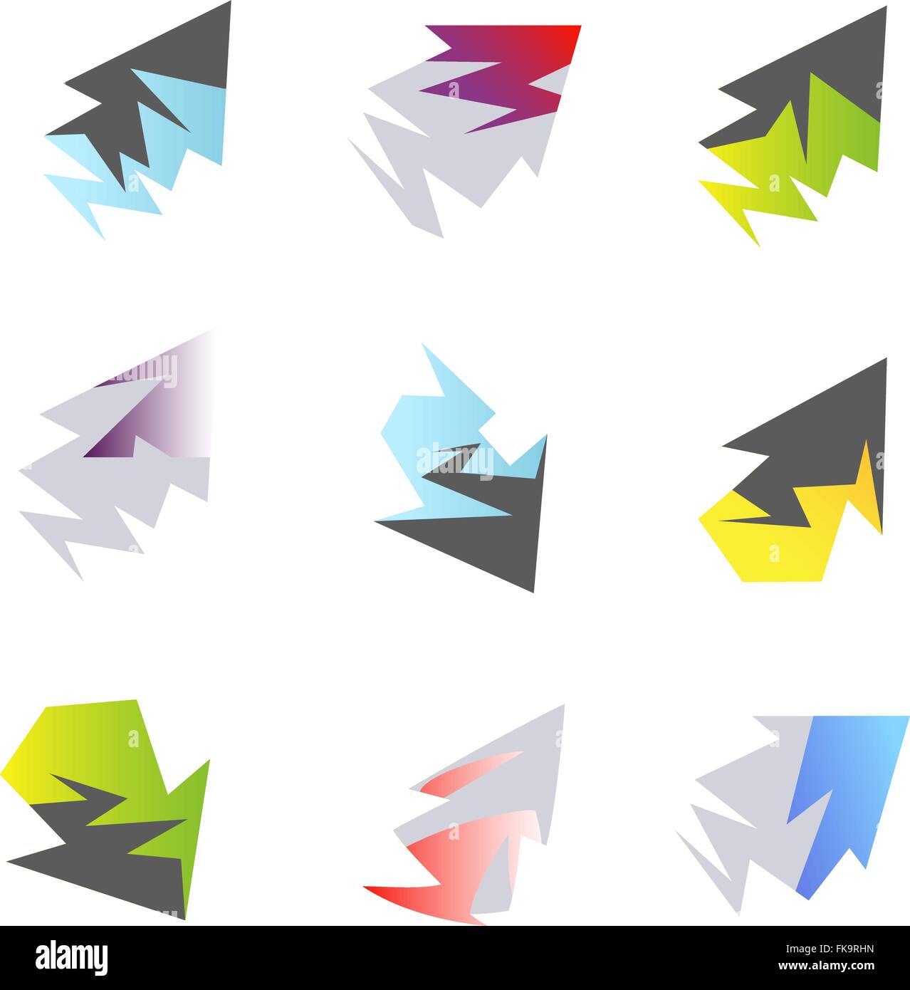 Arrow elements hi-res stock photography and images - Alamy