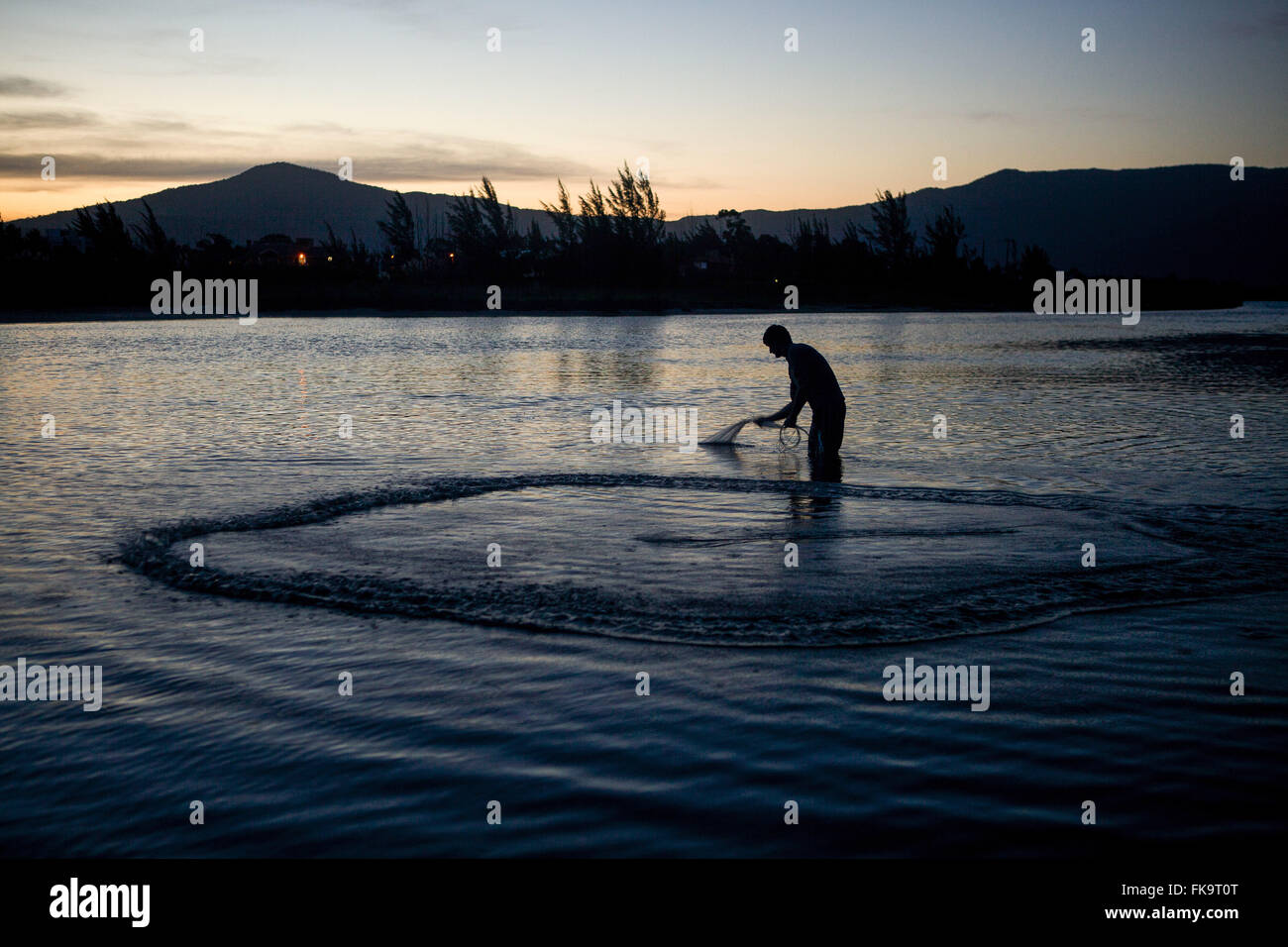 Fishing in the lagoon hi-res stock photography and images - Alamy