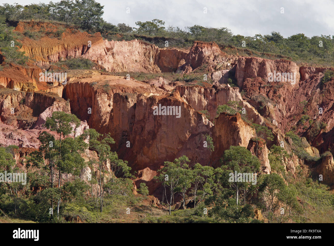 Gully in rural city Stock Photo - Alamy