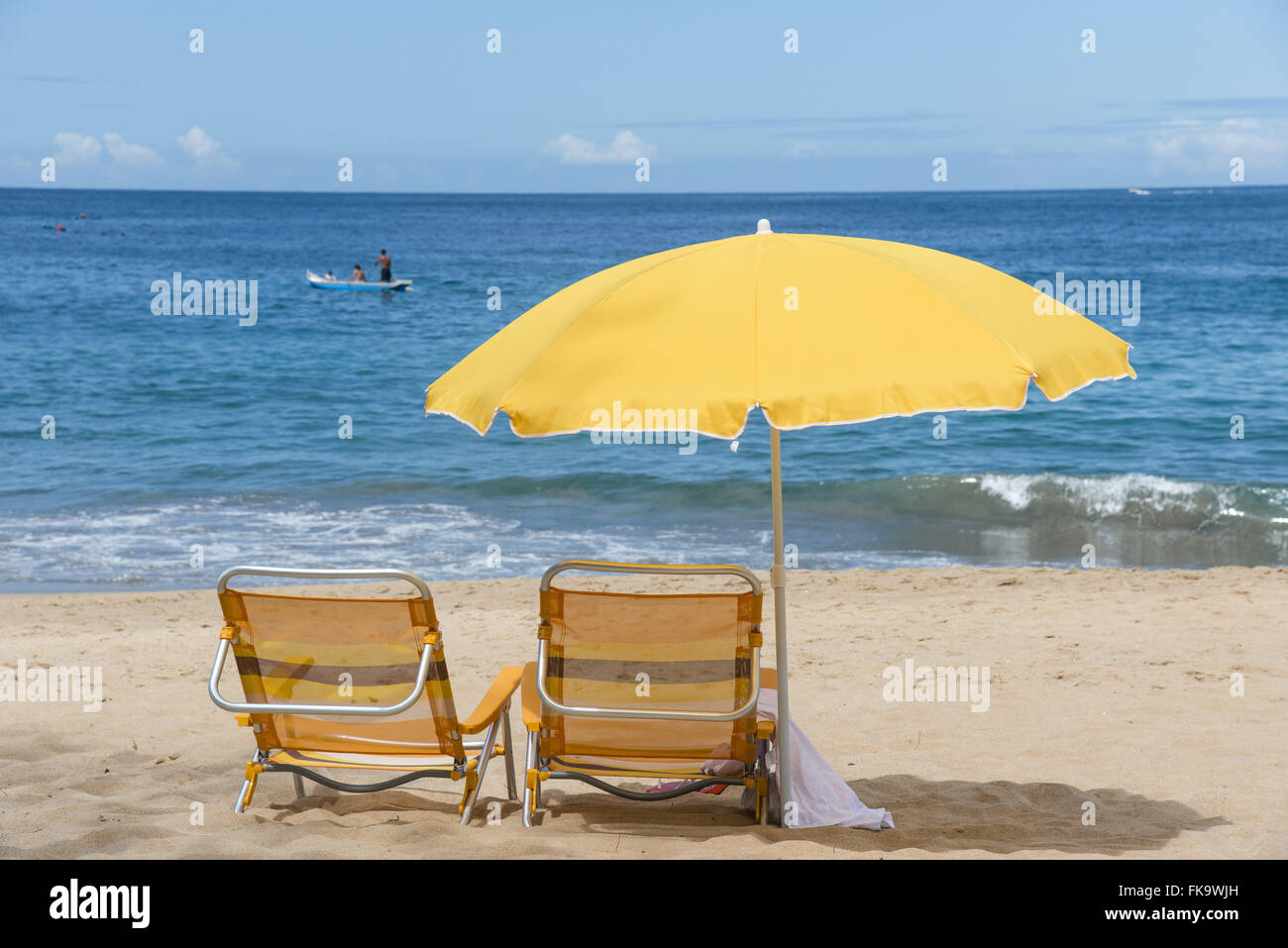 Large beach chair hi-res stock photography and images - Alamy