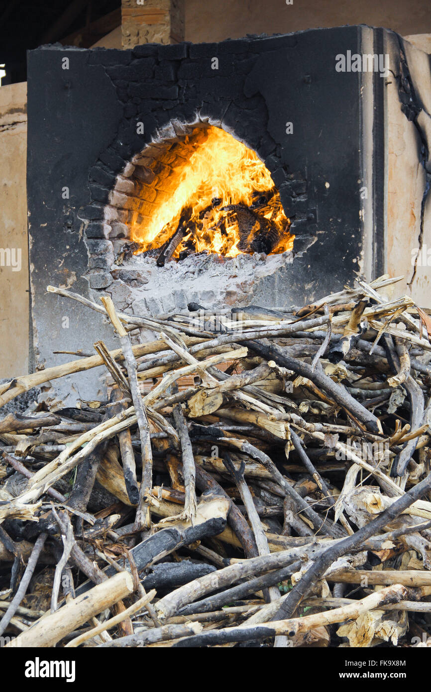 Burning in blocks hi-res stock photography and images - Alamy