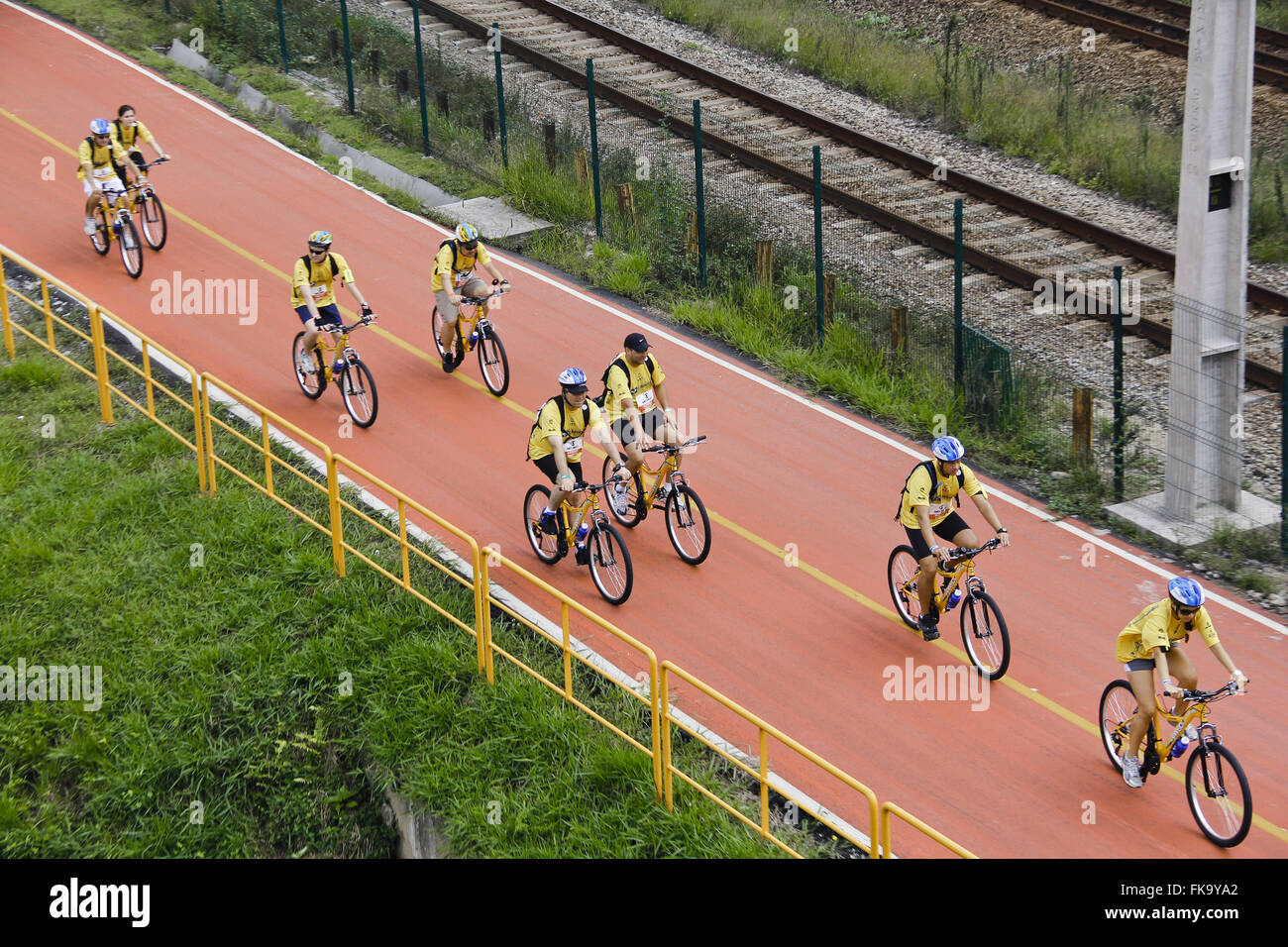 World Bike Tour - bike ride during the commemorations of the ...