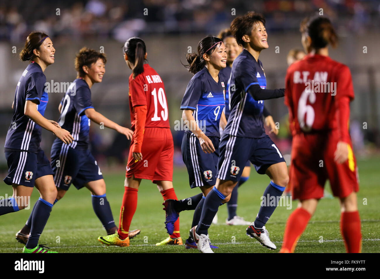 Kincho Stadium, Osaka, Japan. 7th Mar, 2016. Nahomi Kawasumi (JPN ...