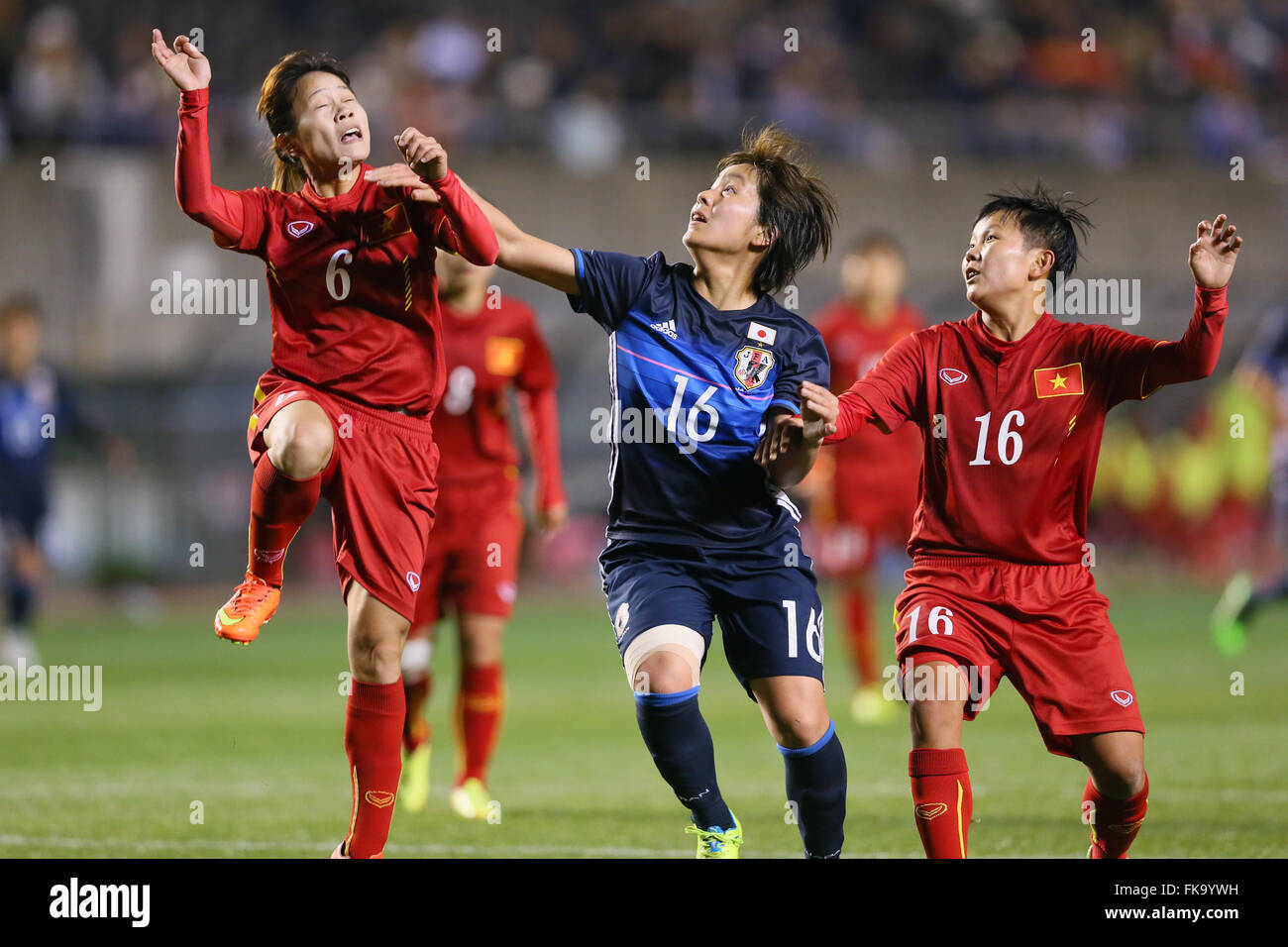 Kincho Stadium, Osaka, Japan. 7th Mar, 2016. Mana Iwabuchi (JPN), MARCH ...