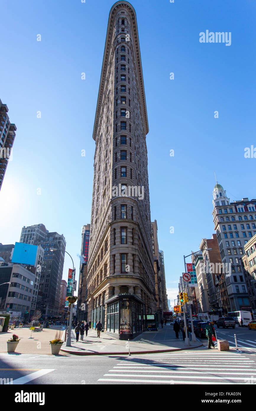 Flatiron Building in New York City Stock Photo - Alamy